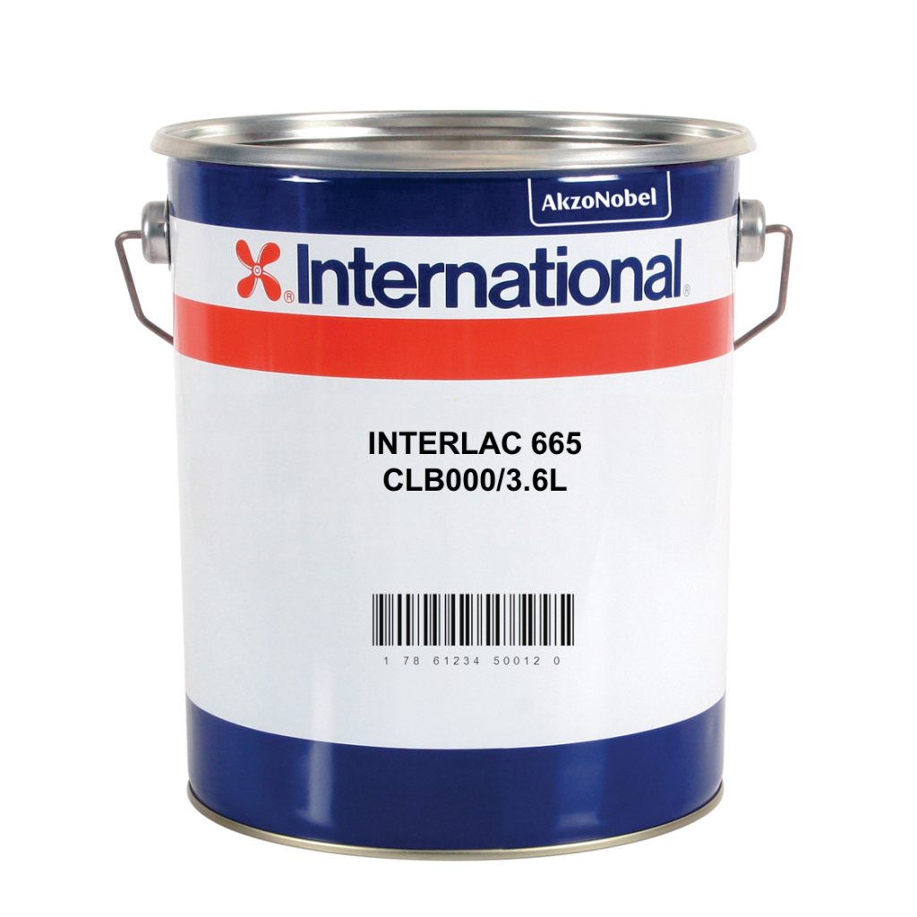Interlac 665 branco galão 3,6L - International - R4Nautic